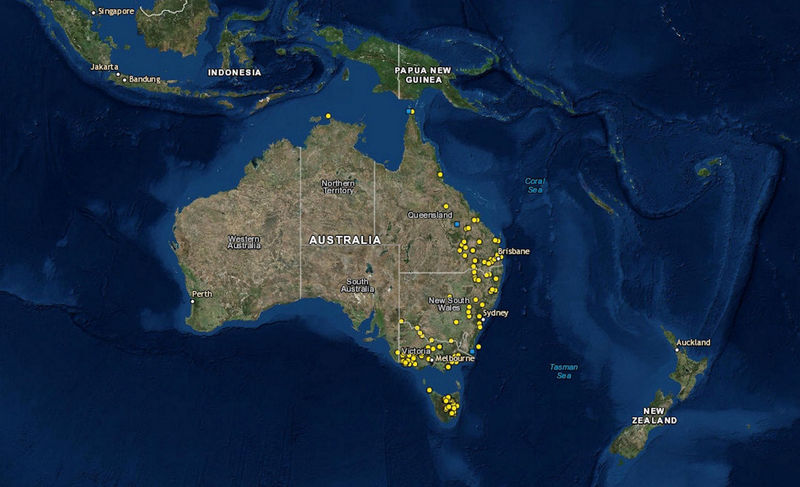 New map records sites of Australia's colonial massacres By Reuters