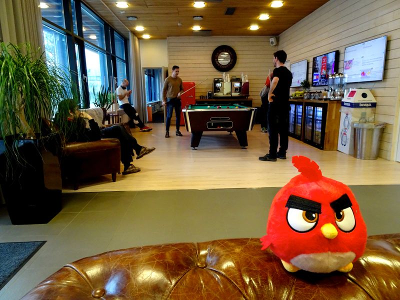 Angry Birds maker Rovio reports profit jump By Reuters
