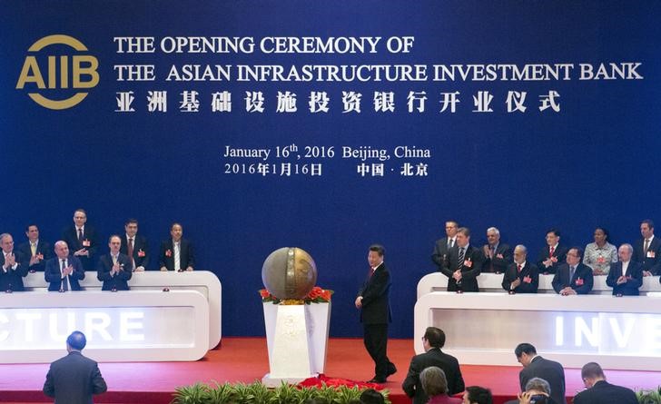 China launches new AIIB development bank as power balance shifts By Reuters
