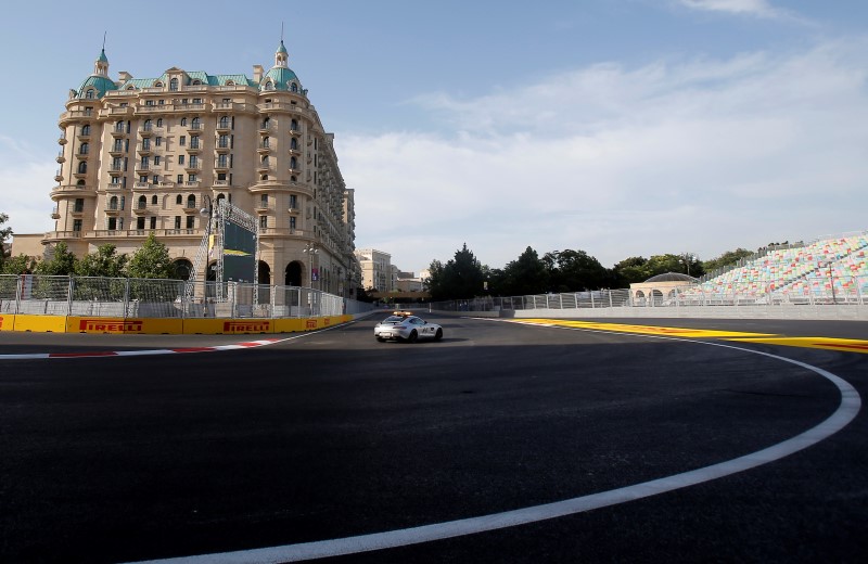 F1 drivers voice concerns about Baku pit lane entry By Reuters