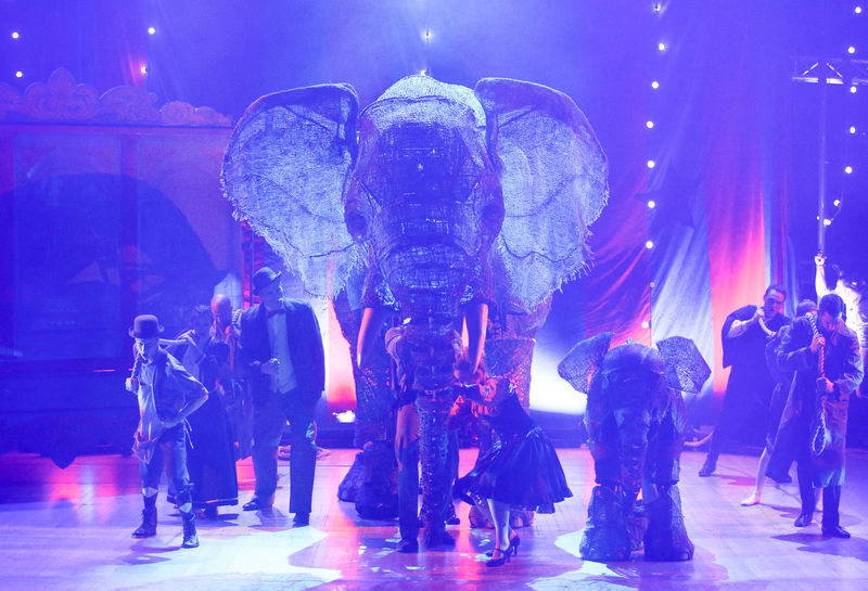 Inside the elephant at the heart of 'Circus 1903' By Reuters