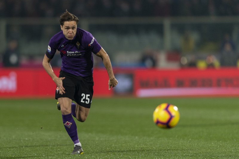 Chiesa inspires Fiorentina comeback in his 100th match By Reuters